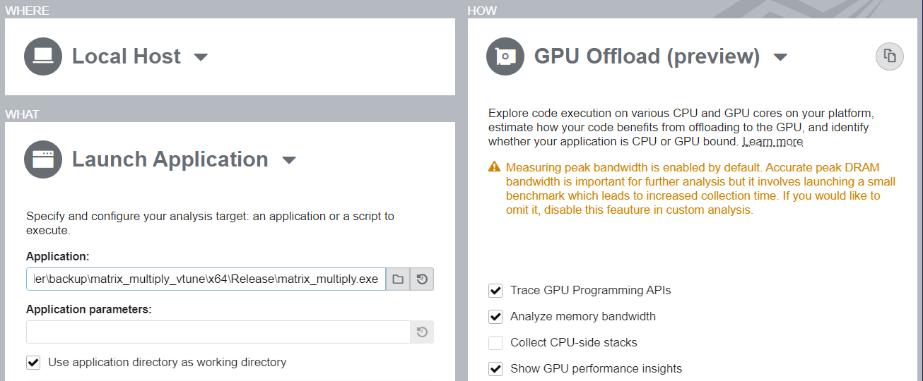 GPU 上で実行する DPC++ アプリケーションのプロファイル | iSUS